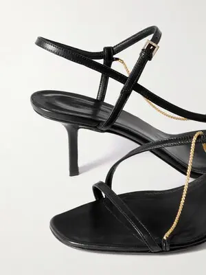 Loulou De Saison Siam Leather Sandals