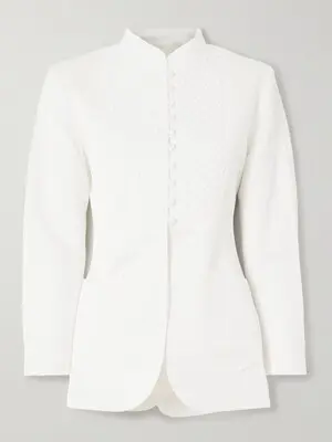 DESTREE Jenny Textured-satin Jacket