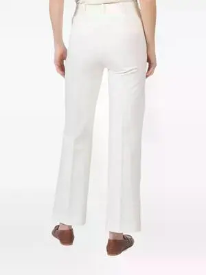 FRAME Cropped Flared Trousers