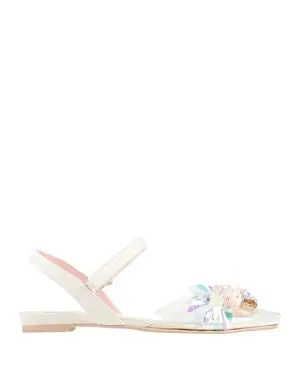 RAS Pebbled-leather Ankle Strap Sandals