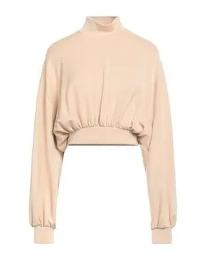 HINNOMINATE Modal Blend Jersey Sweatshirt - Beige
