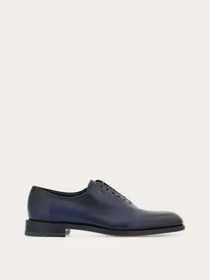 FERRAGAMO Tramezza Plain Toe Oxford - Blue