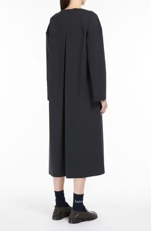 MM BY MAX MARA Mm Rapace Long Sleeve Jersey Midi Dress