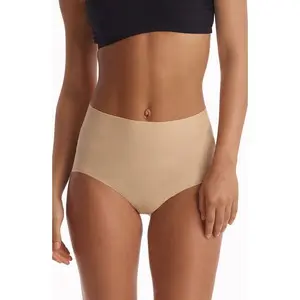 Commando High Waist Bikini - Beige