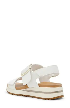 Anne Klein Evanti Platform Sandals - White