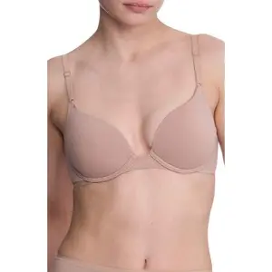 Natori Bliss Cotton Convertible T-shirt Bra - Cafe