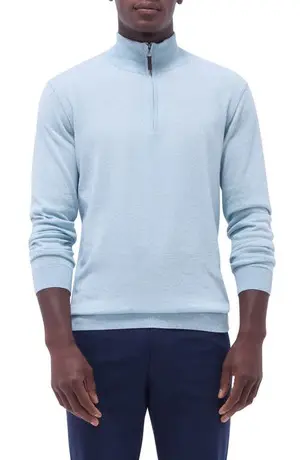 Bugatchi Quarter Zip Sweaters For Men