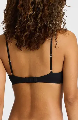 Commando Cotton Blend Bralette - Black