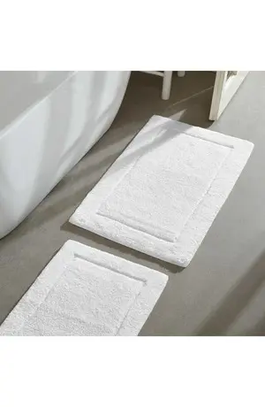 Calvin Klein Essence Solid Bath Mat - White