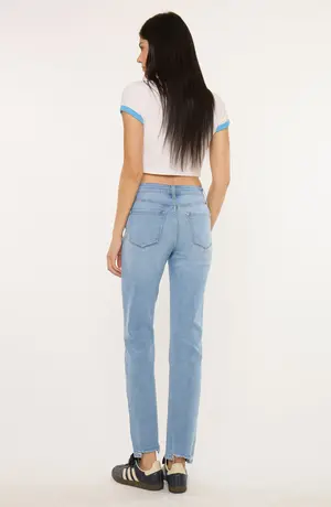 KANCAN Breanne Essentials High Rise Straight Jeans