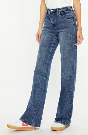 KANCAN Hailey High Rise Flare Jeans