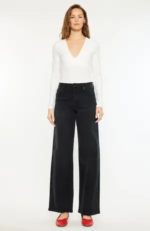 KANCAN Cora High Rise Wide Leg Jeans