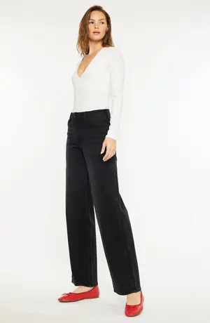 KANCAN Cora High Rise Wide Leg Jeans