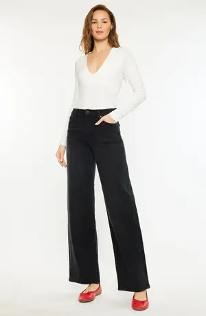 KANCAN Cora High Rise Wide Leg Jeans