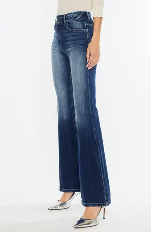 KANCAN Michelle High Rise Flare Jeans