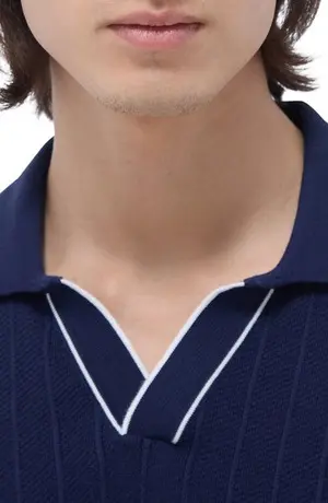 Bugatchi Johnny Collar Rib Polo