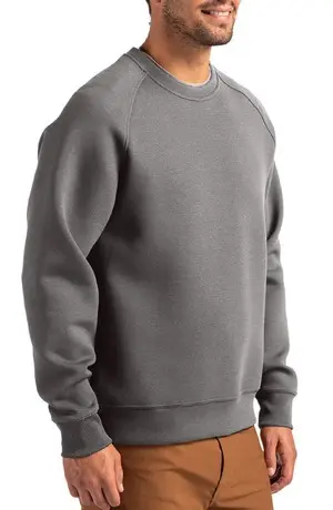 Cutter & Buck Roam Crewneck Pullover - Elemental Grey