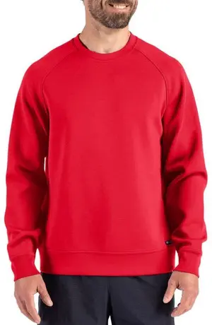 Cutter & Buck Roam Crewneck Pullover - Red