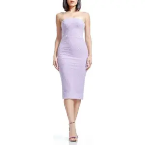 Dress The Population Viviana Sequin Sheath Dress - Lavender