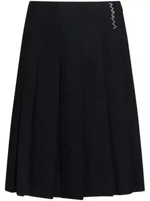 Marni Pleated Midi Skirt