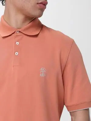 Brunello Cucinelli Polo Shirt - Orange