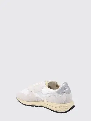 AUTRY Reelwind Nylon And Suede Lace-up Sneakers With Serrated Sole - White