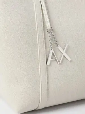 Armani Exchange Monogram Shopper Tote - Sand