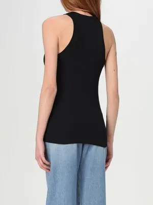 Pinko Ribbed Tank Top - Black
