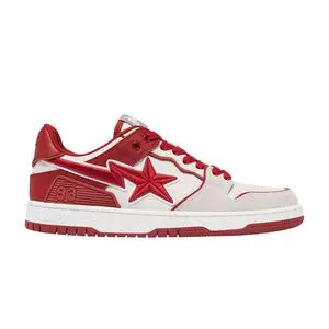 A BATHING APE Sk8 Sta #5 Sneakers - Red