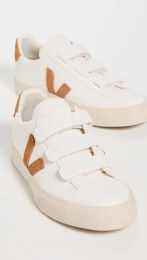 VEJA Recife Velcro Sneakers - Extra-white Umber