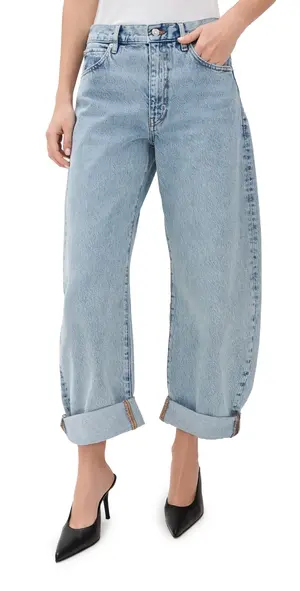 Women's Puddle Hem Jeans