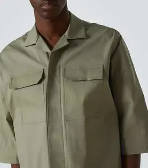Rick Owens Magnum Tommy Cotton-blend Poplin Shirt