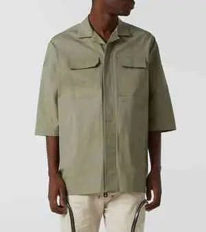 Rick Owens Magnum Tommy Cotton-blend Poplin Shirt
