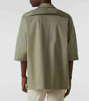Rick Owens Magnum Tommy Cotton-blend Poplin Shirt