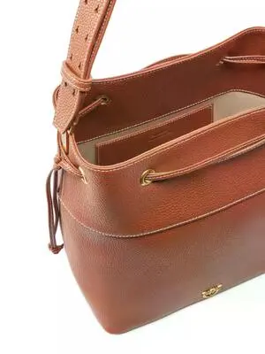 Pinko Love Birds Bucket Bag - Brown