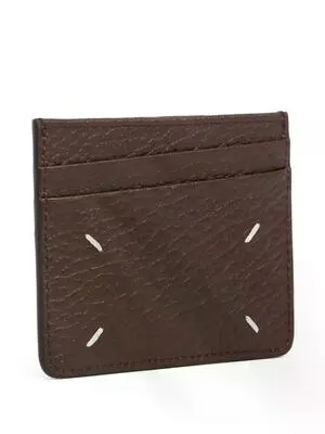 MAISON MARGIELA Slim 6cc Cardholder - Brown