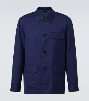 Brioni Wool And Silk Jacket