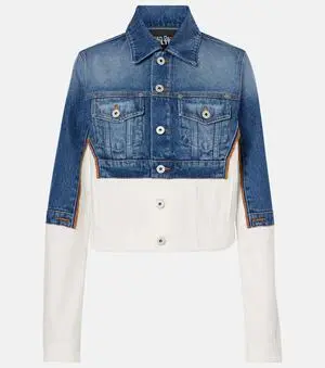 JEAN PAUL GAULTIER Petit Grand Paneled Denim Jacket