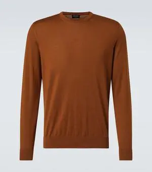 Zegna Cashmere And Silk Crewneck Sweater