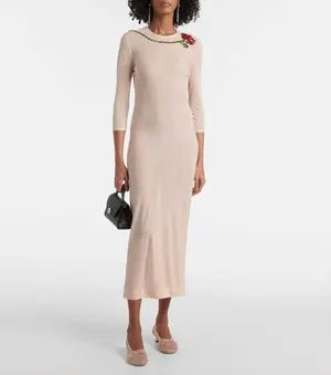 Simone Rocha Mesh Ballet Pumps