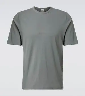 Saint Laurent Logo Cotton Jersey T-shirt
