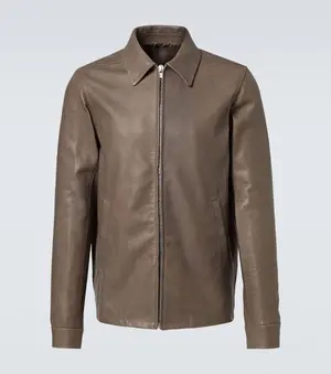 Rick Owens Brad Leather Jacket