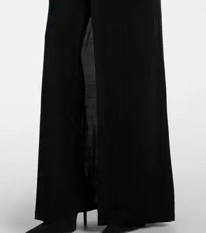 Balenciaga Jersey Maxi Dress - Black