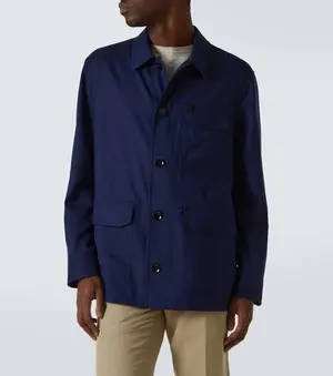 Brioni Wool And Silk Jacket