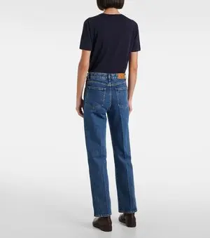 Loro Piana Brooke Mid-rise Cropped Jeans