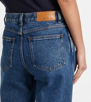 Loro Piana Brooke Mid-rise Cropped Jeans