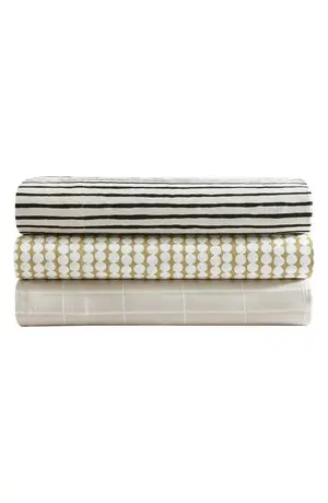 Marimekko Piccolo Stripe Cotton Sateen Sheet Set