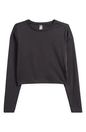 RHONE Serene Fitted Long Sleeve Top - Black
