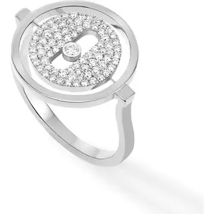 Messika Lucky Move Diamond Pavé Ring - White Gold