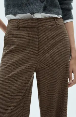 Mango Carlosw Straight Leg Trousers